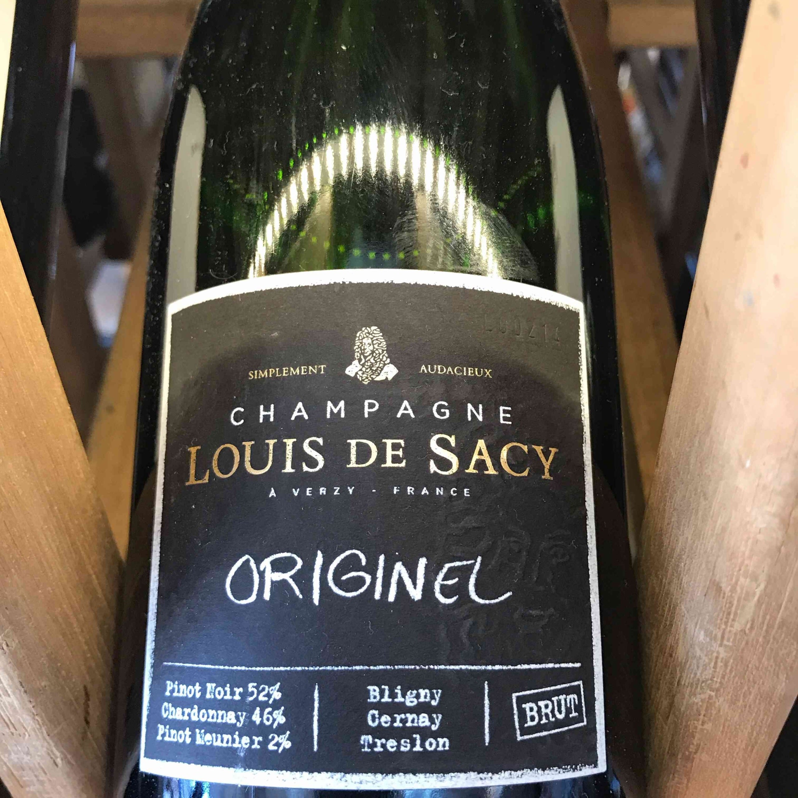 Champagne Louis de Sacy Brut Originel | Atelier Monnier Wine Shipments